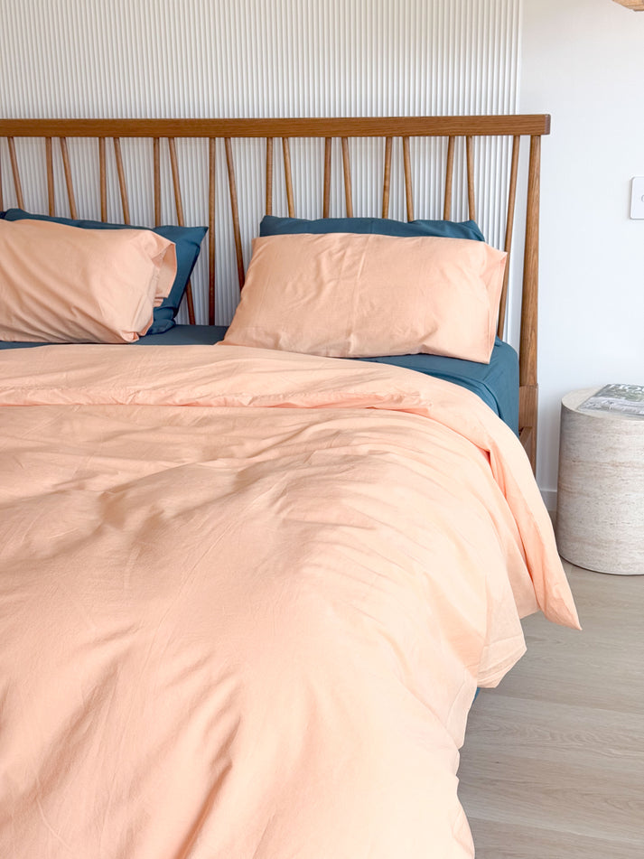 Peach fuzz & Transformative teal – Common Threads